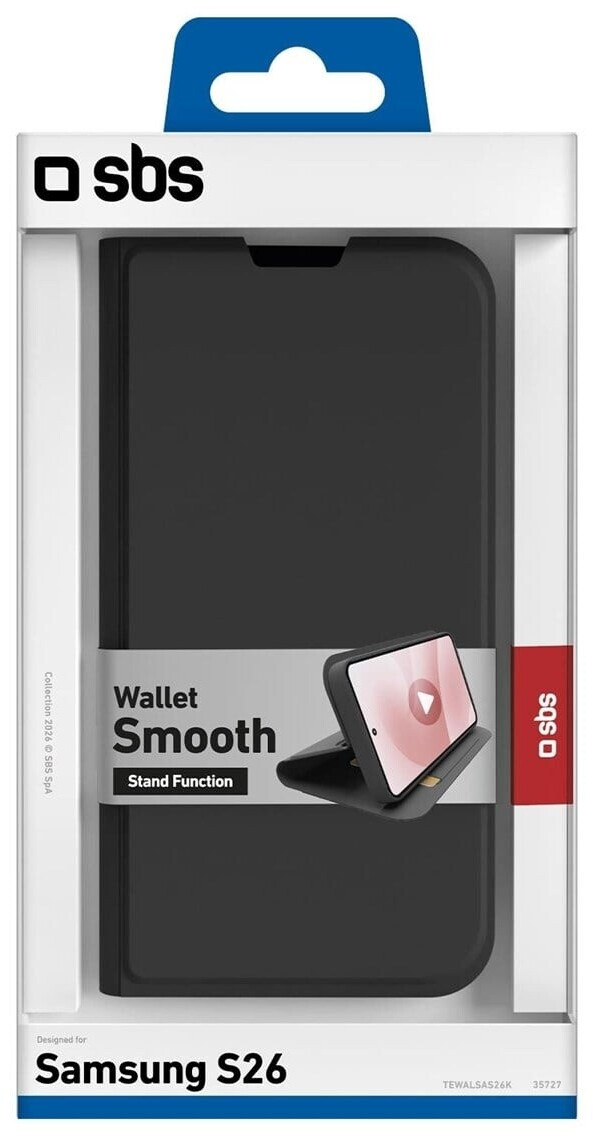 SBS Mobile Wallet Case Samsung Galaxy S26 Black a € 18,74 (oggi ...