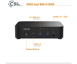 ASUS NUC 14 Essential 4061474257099 ab € 659,99 | Preisvergleich bei ...