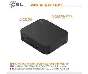 ASUS NUC 14 Essential 4061474257099 ab € 659,99 | Preisvergleich bei ...