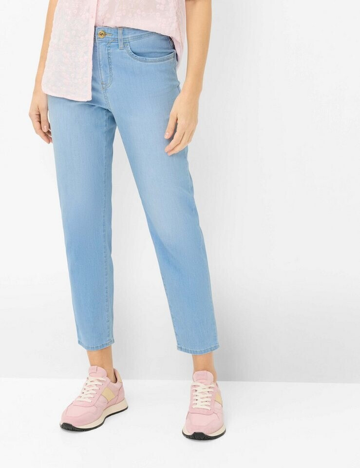 BRAX Damen Five-Pocket-Hose Style CAROLA S USED BLEACHED BLUE denim ...