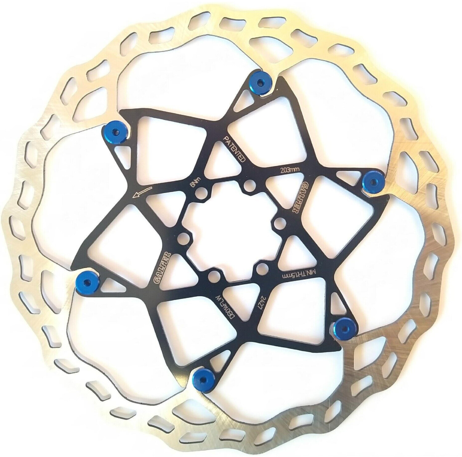 Galfer Wave 2.0 Mm Bremsscheibe 203 mm Silver / Blue ab 64.99 ...