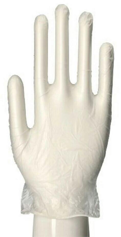 Medi-Inn Vinyl Light Einmalhandschuhe gepudert transparent 10 x 100 ...