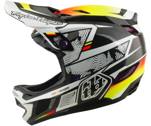Troy Lee Designs D4 Carbon DownhillHelmet Lined Up Black ab 527.49 ...