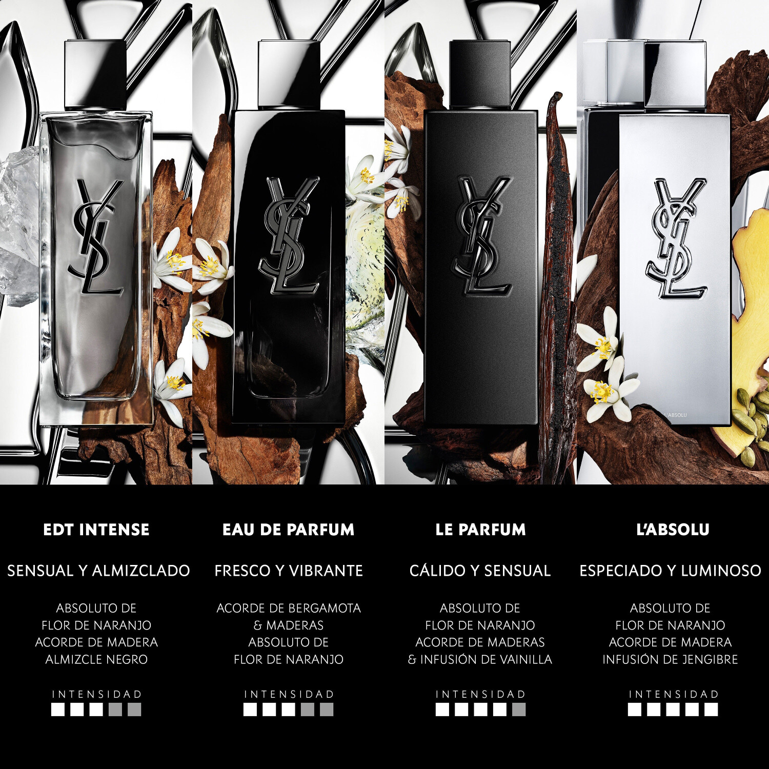 Yves Saint Laurent MYSLF Eau de Toilette Intense (100 ml) au meilleur ...