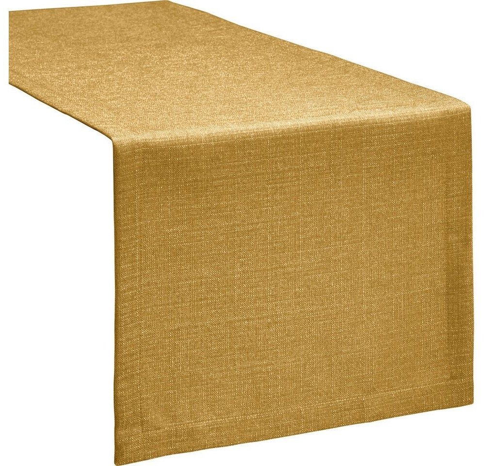 Erwin Müller fleckabweisender Tischläufer Krefeld 40x130 cm curry ab 13 ...