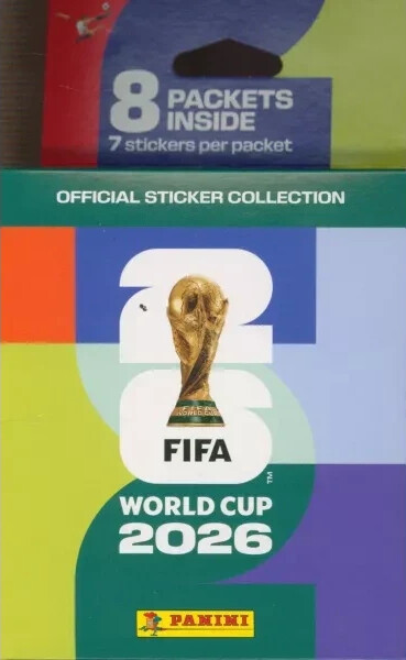 Buy Panini FIFA World Cup 2026 Sticker Eco-Blister (8 Packs) from £9.99 ...