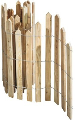 Floraworld Rollzaun Lärche 300 x 100 cm natur ab 159 € | Vergleiche 4 ...