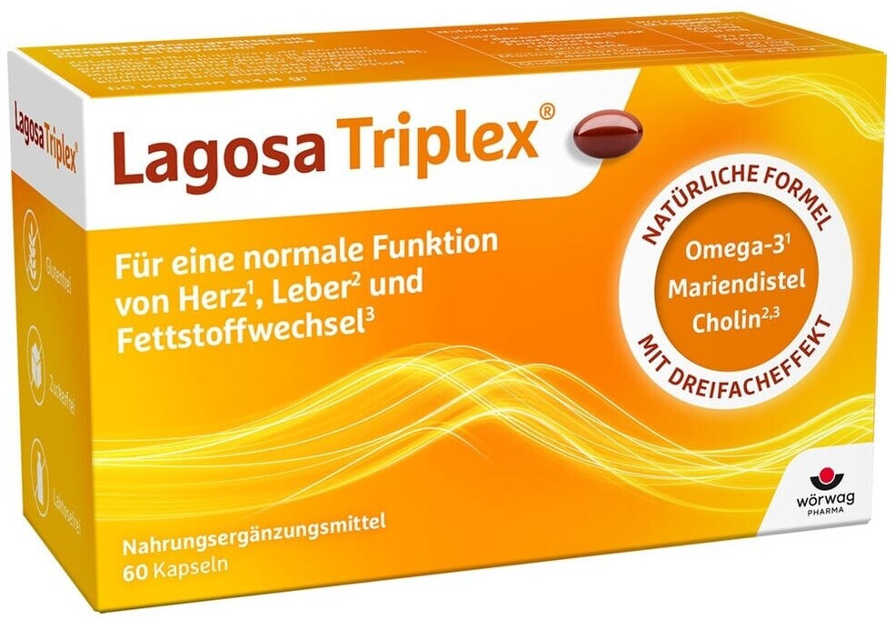 Wörwag Pharma Lagosa Triplex Weichkapseln 60 Stk. ab 25,70 ...