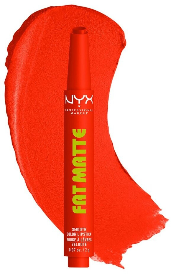 NYX Fat Matte Smooth Color Lipstick (2g) 05 Comfy Caramel ab 8,99 ...