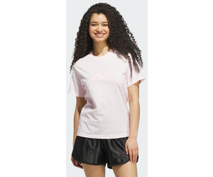 Adidas SATIN-FILLED LOGO GRAFIK T-SHIRT Distilled Pink (KS2289) ab 25 ...