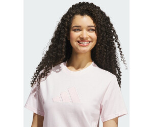 Adidas SATIN-FILLED LOGO GRAFIK T-SHIRT Distilled Pink (KS2289) ab 25 ...