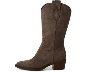 Tamaris Western Boot with Block Heel in Pointed Shape taupe ab 119.95 ...