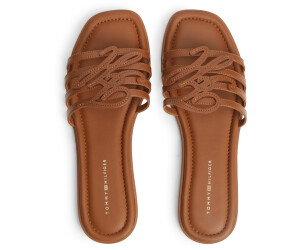 Tommy Hilfiger Th Script Flat Mule Lth FW0FW09368 warm bronze ab 84.92 ...