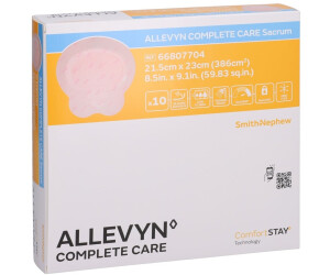 Smith & Nephew ALLEVYN Complete Care Sacrum groß 21,5x23 cm 10 Stück ab ...