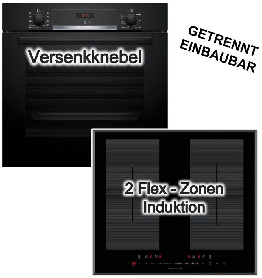 Bosch HBA514BB3 + Wolkenstein WIF60-2FZF ab 719 € | Vergleiche 3 ...