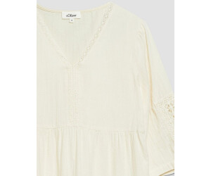 s.Oliver Musselin-Kleid mit Spitzendetails beige 2179129.8000. ab 63.99 ...