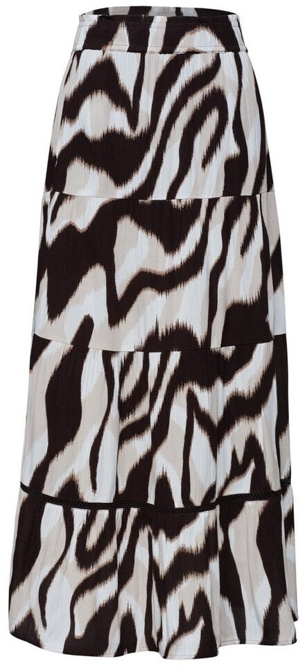 Street One Maxi-Rock Musselinqualität mit Print Braun (A36191437276) ab ...