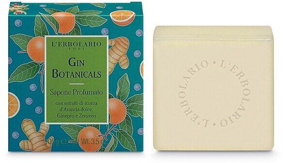 L'Erbolario Gin Botanicals Sapone Profumato 100 g - fragranza Agrumata ...
