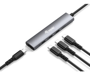 Equip USB-Hub 4-Port 3.2/C->4x3.0 5Gbps o.Netzteil gr (128963) ab 19.79 ...