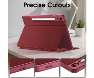 Fintie Case Samsung Galaxy Tab S10 Lite/S10 FE/S9 FE/S9 Red ab 17.99 ...