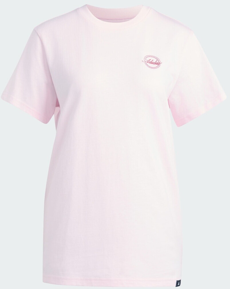 Adidas TRAVEL GRAFIK T-SHIRT; LOCKER GESCHNITTEN Distilled Pink (KT2729 ...