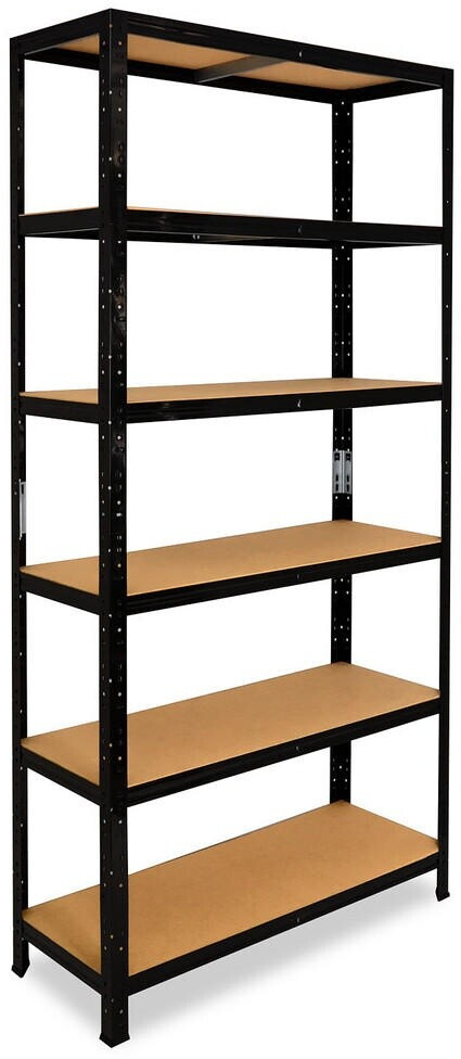 Shelfplaza BLACK Schwerlastregal Metall schwarz 200x120x45cm ...