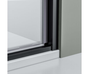 Bernstein NT606 Flex Nischendusche Drehtür 110x195cm, 6mm ESG Klarglas ...