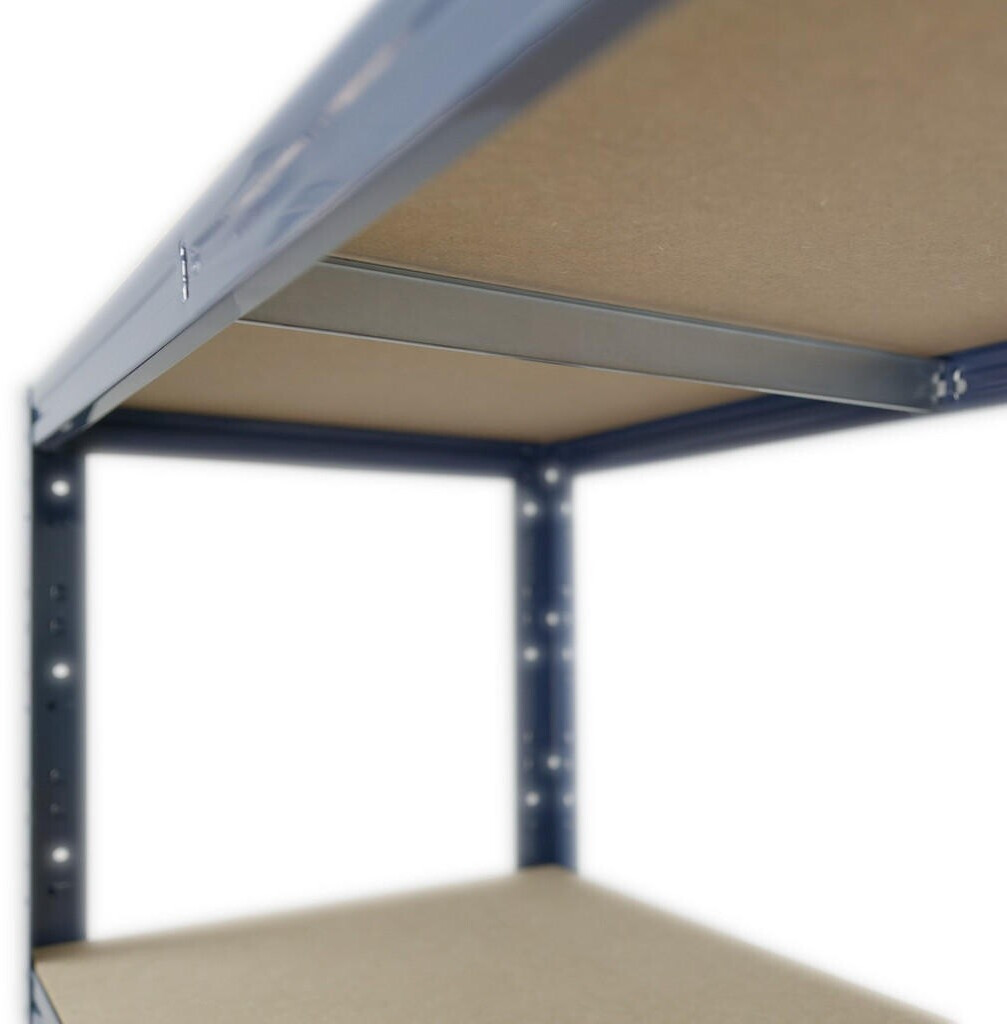 Shelfplaza HOME Schwerlastregal 180x45x40cm 4 Böden 175kg/Boden Stahl ...