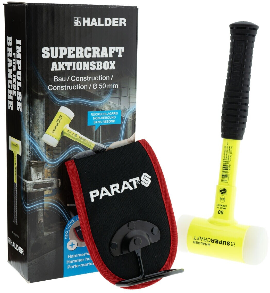 Halder SUPERCRAFT Boîte Action Construction Marteau Anti-Rebond ...