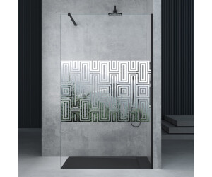 Mai & Mai Bremen2DM Walk-In Duschwand 140x200cm, 10mm ESG ...