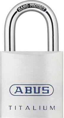 ABUS Vorhängeschloss 80 TITALIUM Spezialaluminium (80TI/45) ab 19,40 ...