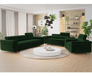 Mirjan24 Torezio 2 2-Sitzer Sofa Einstellbare Kopfstützen 198x102cm ...