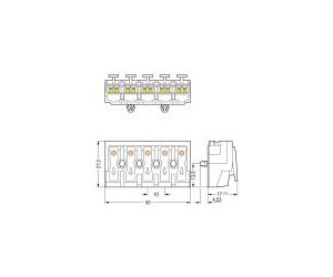 Wago Leuchtenanschlussklemme 5-polig 0.5-1.5mm² weiß (294-5035) ab 258 ...