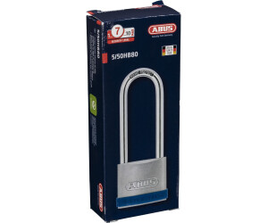 ABUS Silver Rock Vorhängeschloss Zink Sicherheitslevel 7 (5/50HB80) ab ...