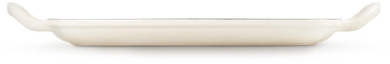 Le Creuset Signature Grillplatte rechteckig Gusseisen 30cm Meringue ...