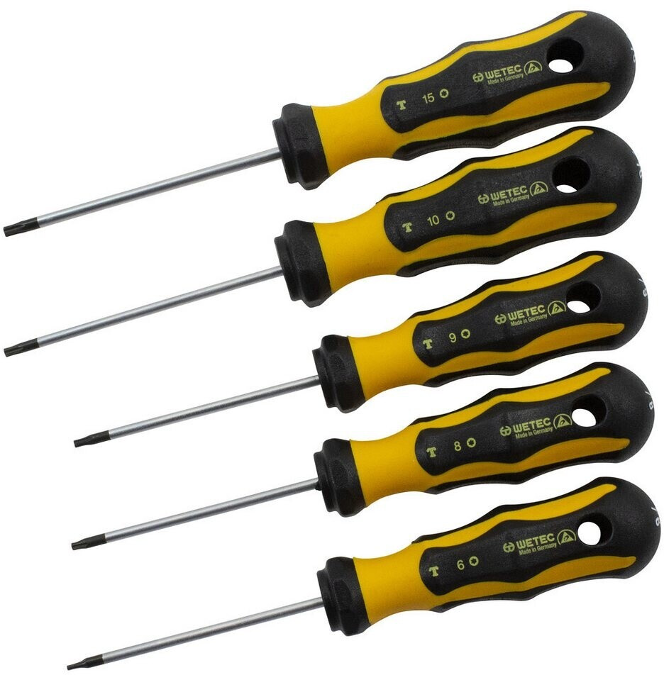 Wetec Torx-Schraubendreher-Satz ESD 5-teilig ab 29,50 ...