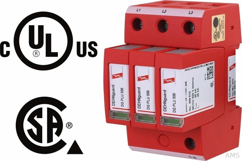 Dehn DEHNguard DG MU 3PD 480 Überspannungsableiter 3W+G Typ 2 (908350 ...