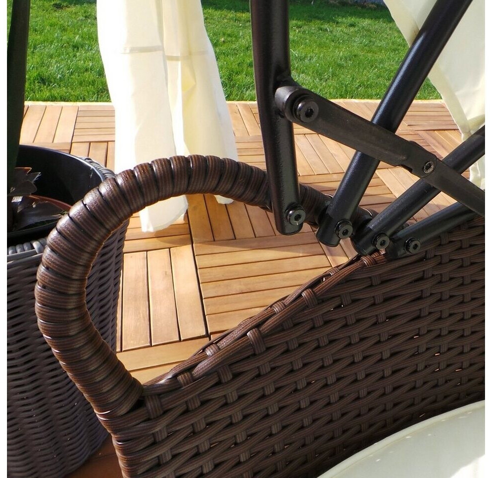 Swing & Harmonie Gartenlounge-Set LED inkl. Abdeckcover ab 449,00 ...