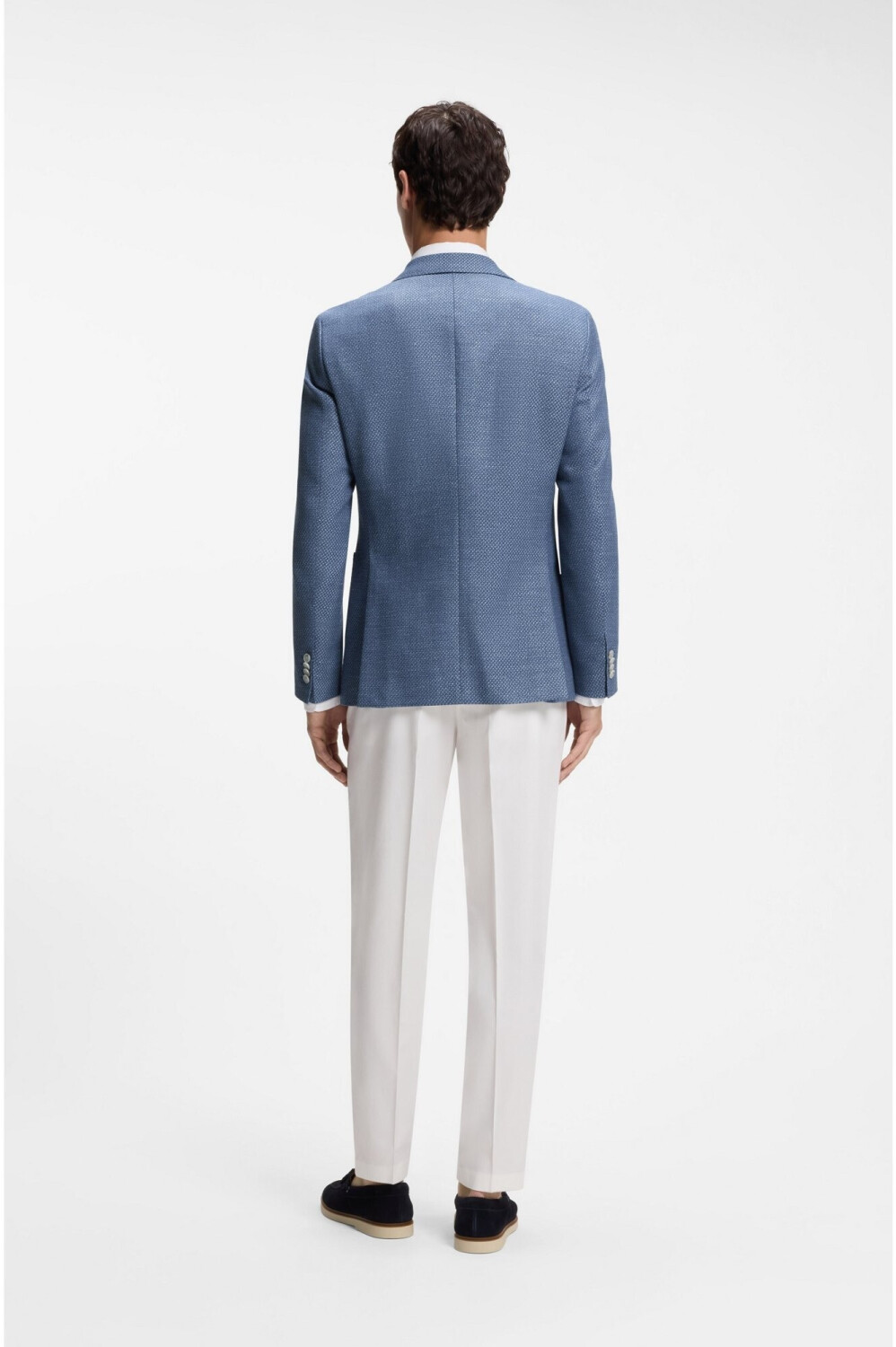 Hugo Boss Gemustertes Slim-Fit Sakko aus Schurwoll-Mix - Style H-Hutson ...