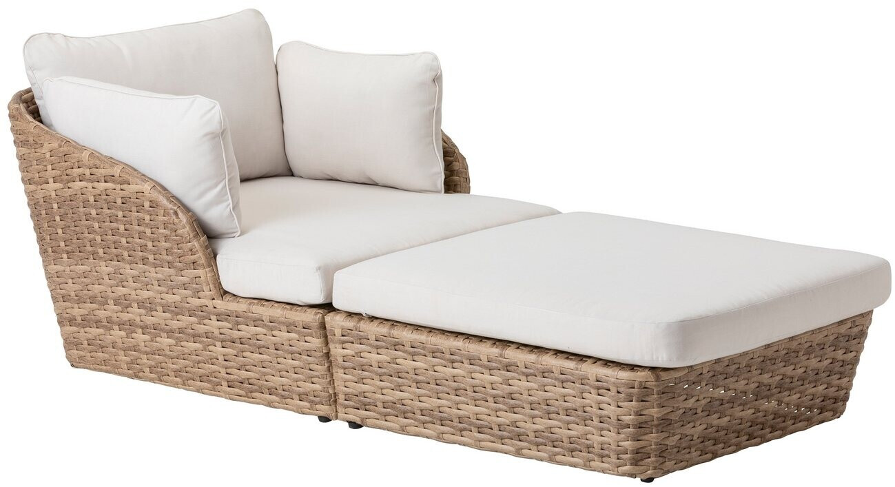Dehner Tulum 103 x 66 x 200 cm braun/weiß ab 449,99 € | Preisvergleich ...