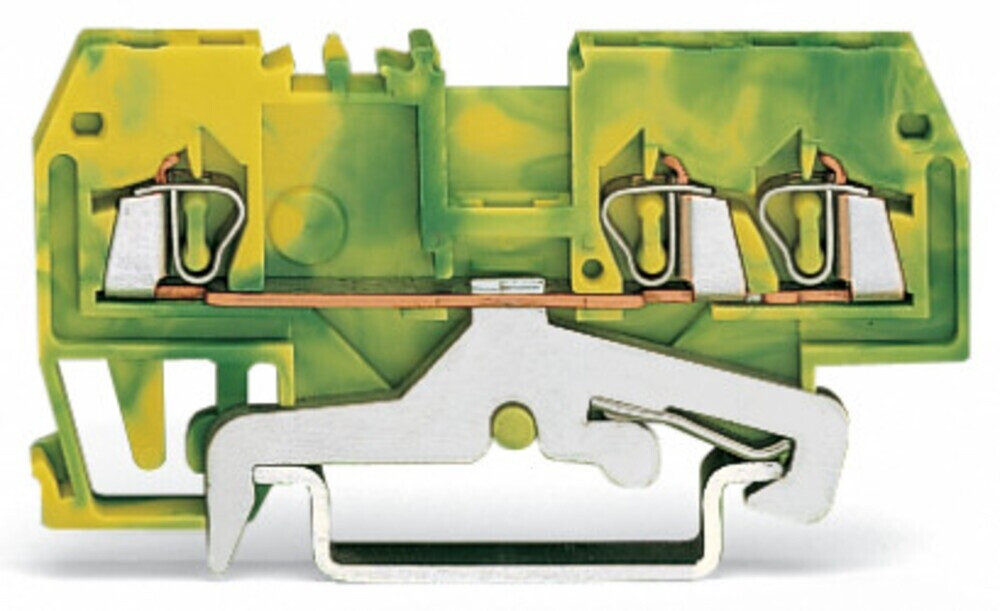 Wago Schutzleiterklemme 3-Leiter 4mm Zugfeder PE (279-687/999-950) ab ...