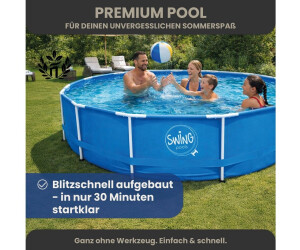 Haf Swing Frame Pool rund Holz-Optik Ø 366 x 91 cm ab 259,99 ...