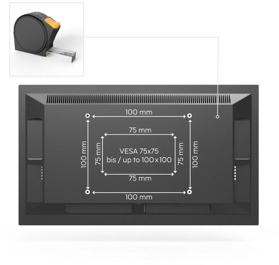 Hama Monitorhalterung, 2 Monitore, Gasfeder, vollbeweglich, 17" - 35 ...