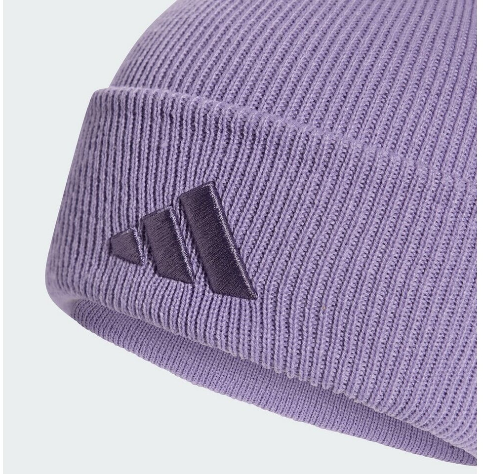 Adidas New Logo Beanie Cuff Magic Lilac / Tech Purple / (KQ6683) ab 24 ...