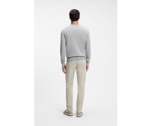 Hugo Boss Pullover aus Baumwoll-Mix mit Kaschmir-Anteil und Logo-Patch ...