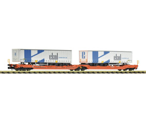 Fleischmann 6660104 N Doppeltaschen-Gelenkwagen Sdggmrs 738/T3000e ...
