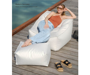 mokebo Der Sunnyboy Bean Bag Outdoor Textil Grau 80x60x83cm (Der ...