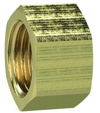 Riegler Verschlusskappe Sechskant G 3 SW 95 Messing (MSVK3) ab 31,99 ...