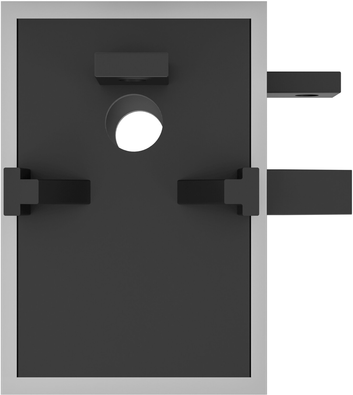 Eglo TP Cube Connector Schienensystem-Verbinder, Kunststoff/Alu ...