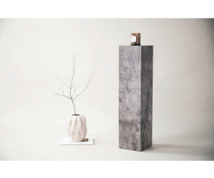 Livetastic Ramsvik Beistelltisch Grau Holzwerkstoff furniert 23x95x23cm ...